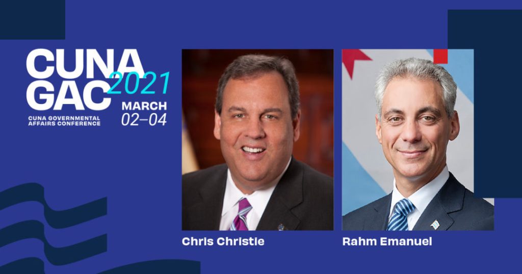 Chris Christie, Rahm Emanuel announced as keynote speakers at 2021 CUNA ...